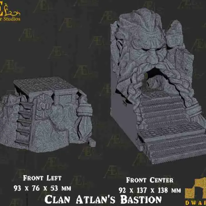 Other STL Download - AEDWRF13 - Clan Atlan's Bastionby Aether Studios