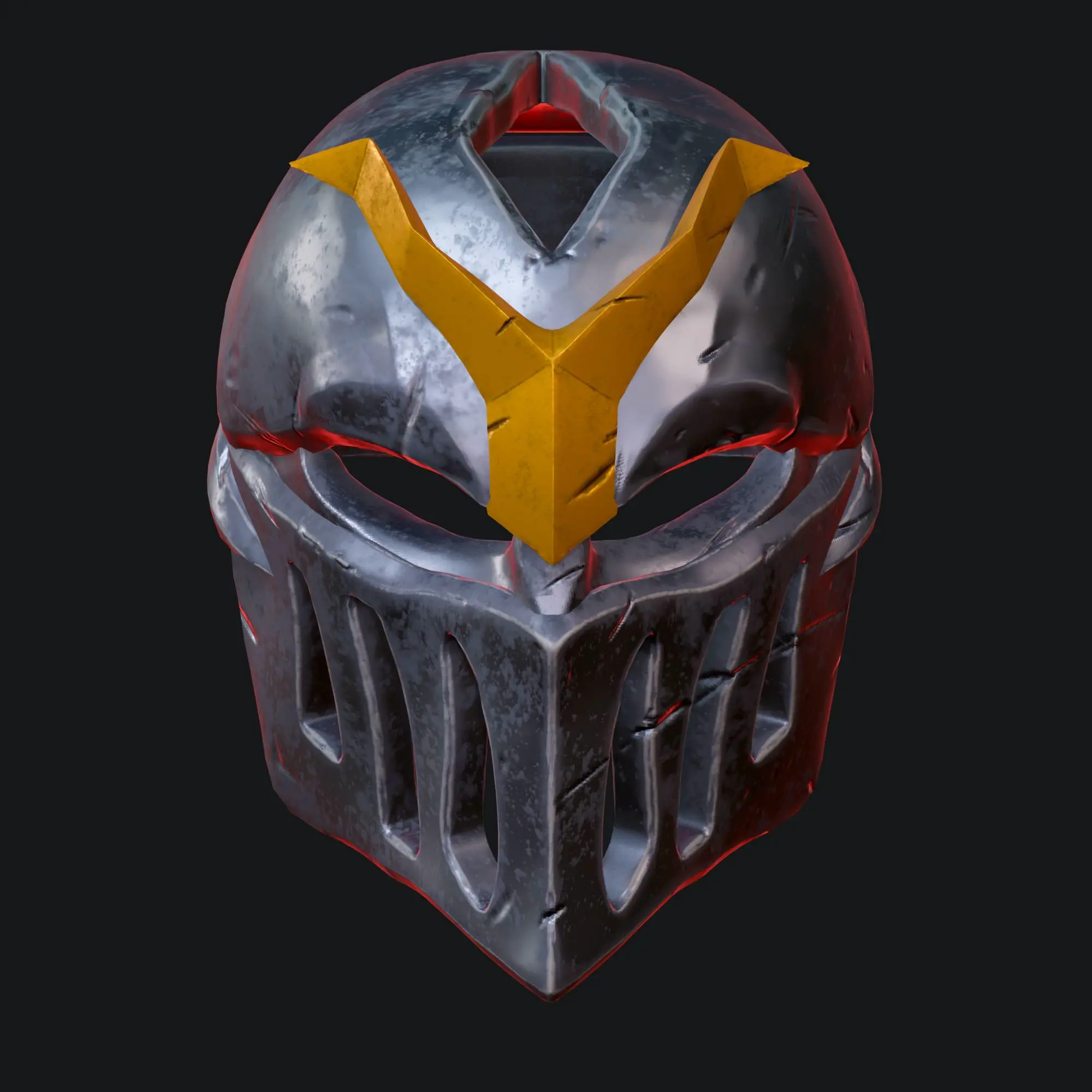 Sculptures & Artworks STL Download - Zed' Mask League Of Legend 3D File ...