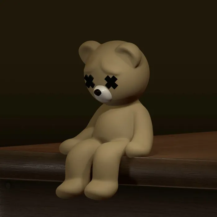 3D Printer Files | 3MF File | Sitting bear | Creality Cloud