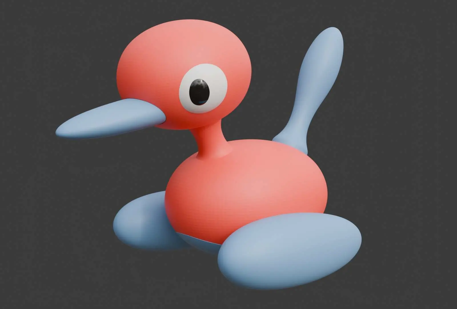Characters & Creatures STL Download - Porygon 2 Pokemon Fan Artby Toti ...