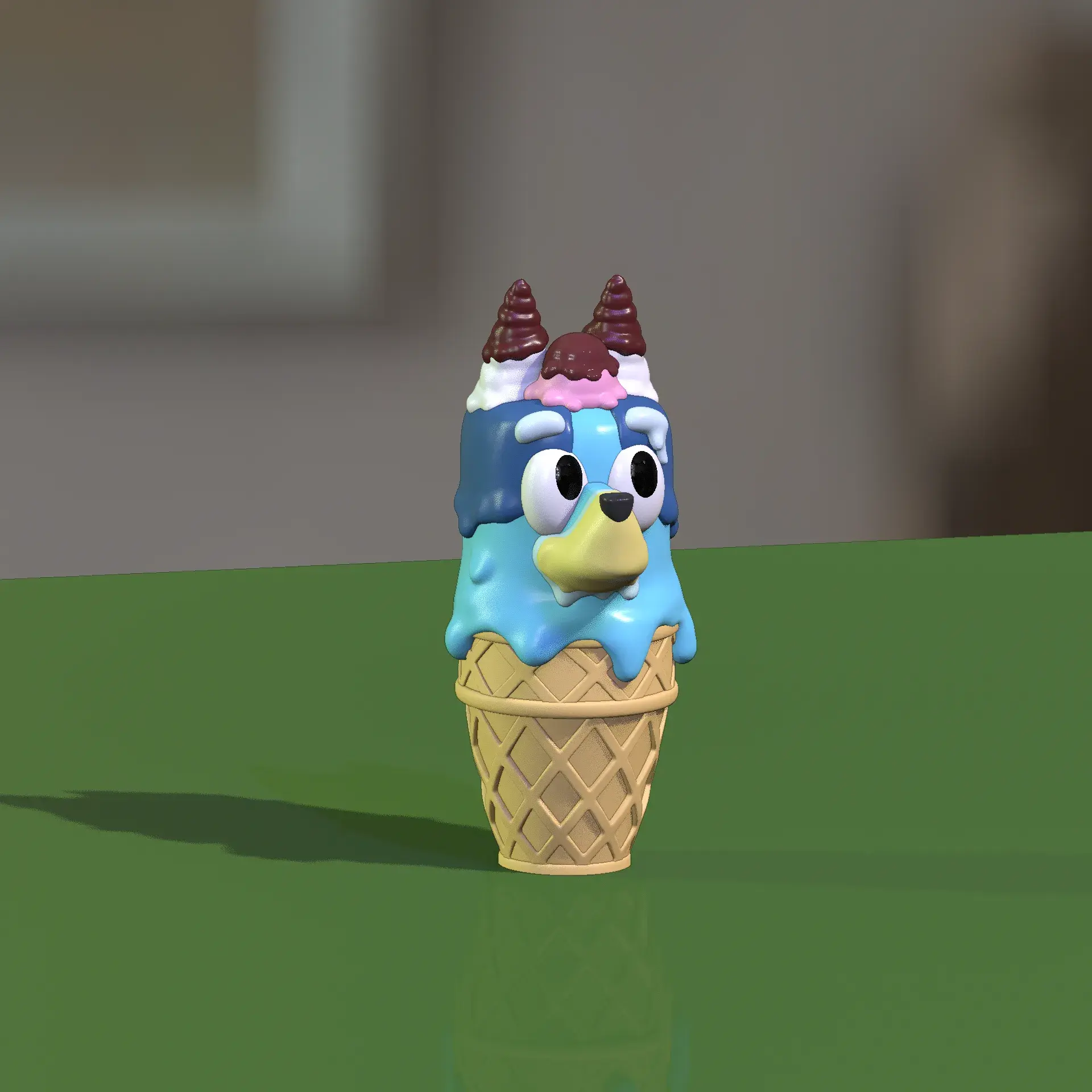 Other STL Download - Bluey heladoby SukendoArt3D