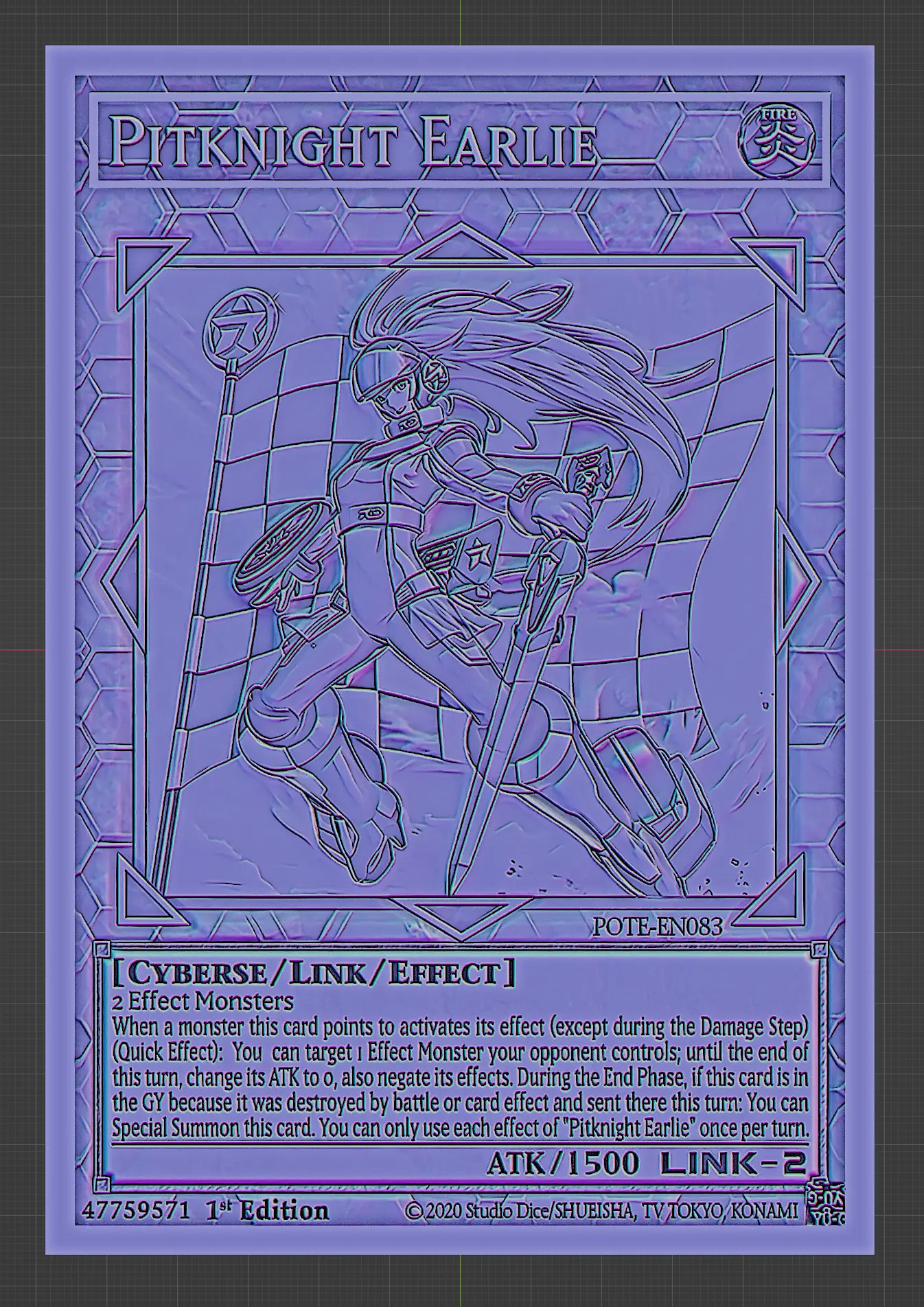 PITKNIGHT EARLIE - YUGIOH | 3D models download | Creality Cloud