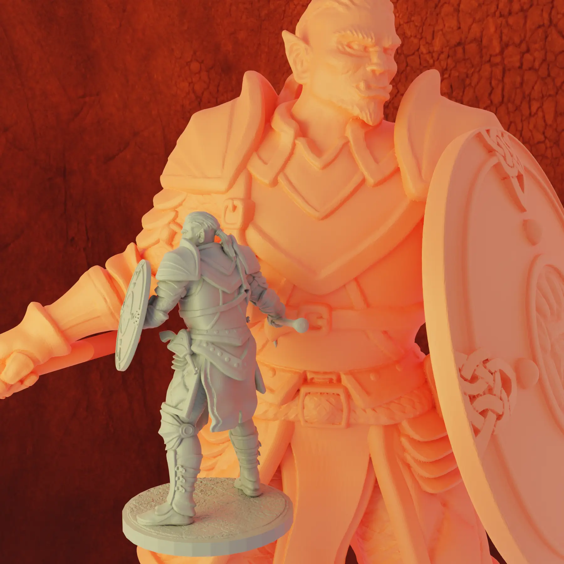 3D Printer Files | 3MF File | HALF-ORC D&D (SUBCLASS: WARRIOR ...