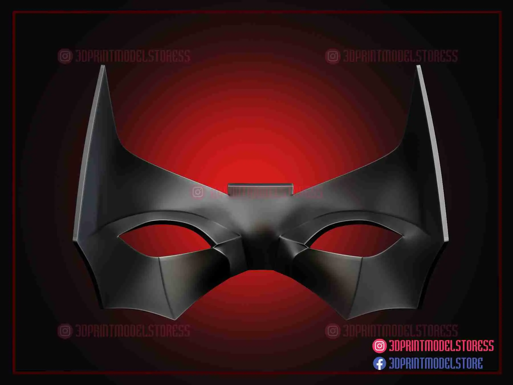 Robin Titans Mask - Titans TV Series Cosplay | 3D models download ...
