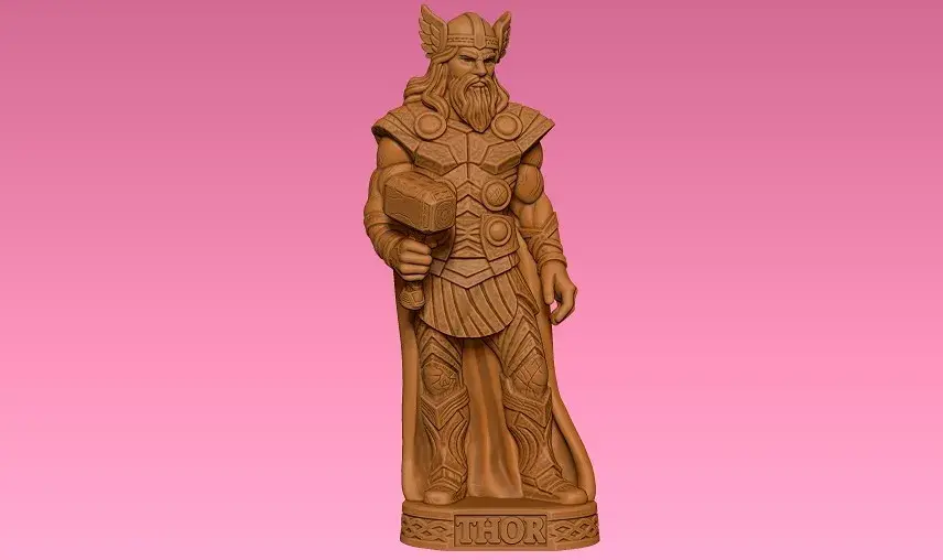 Sculptures & Artworks STL Download - THORby VickArt3D