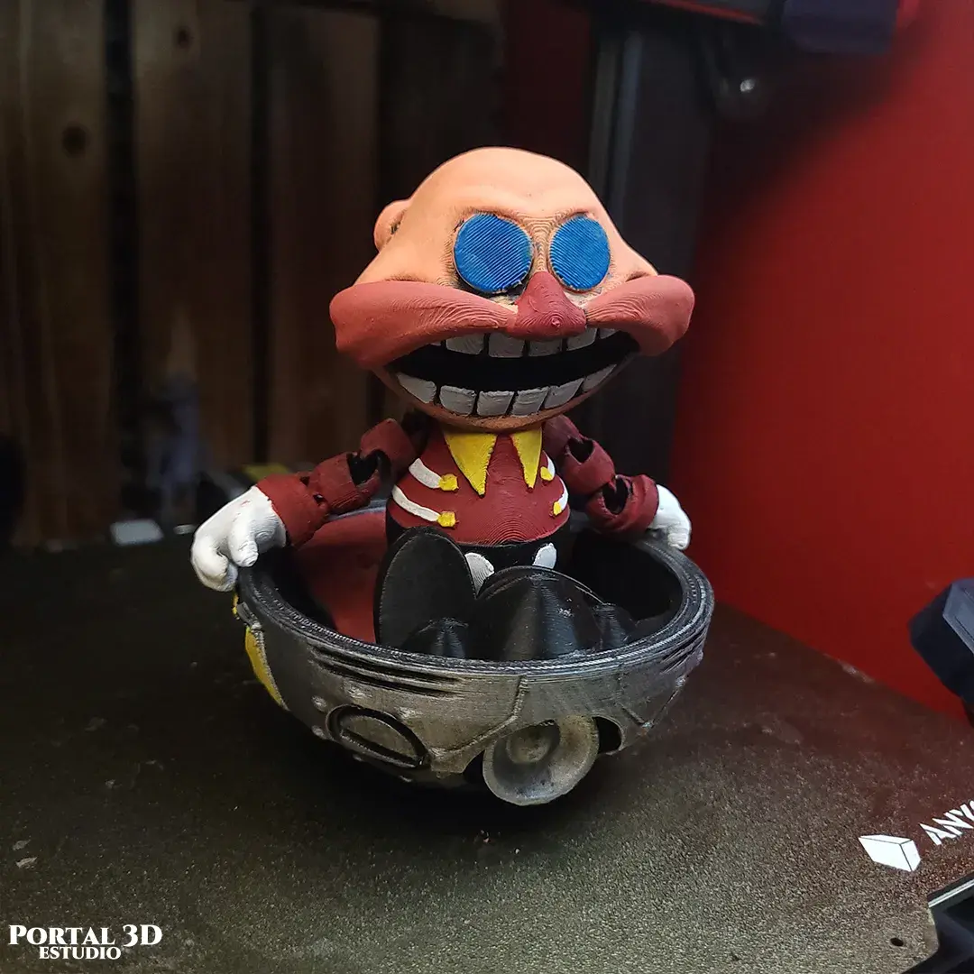 Other STL Download - Smiling Eggman // PRINT-IN-PLACE WITHOUT SUPPORTby ...