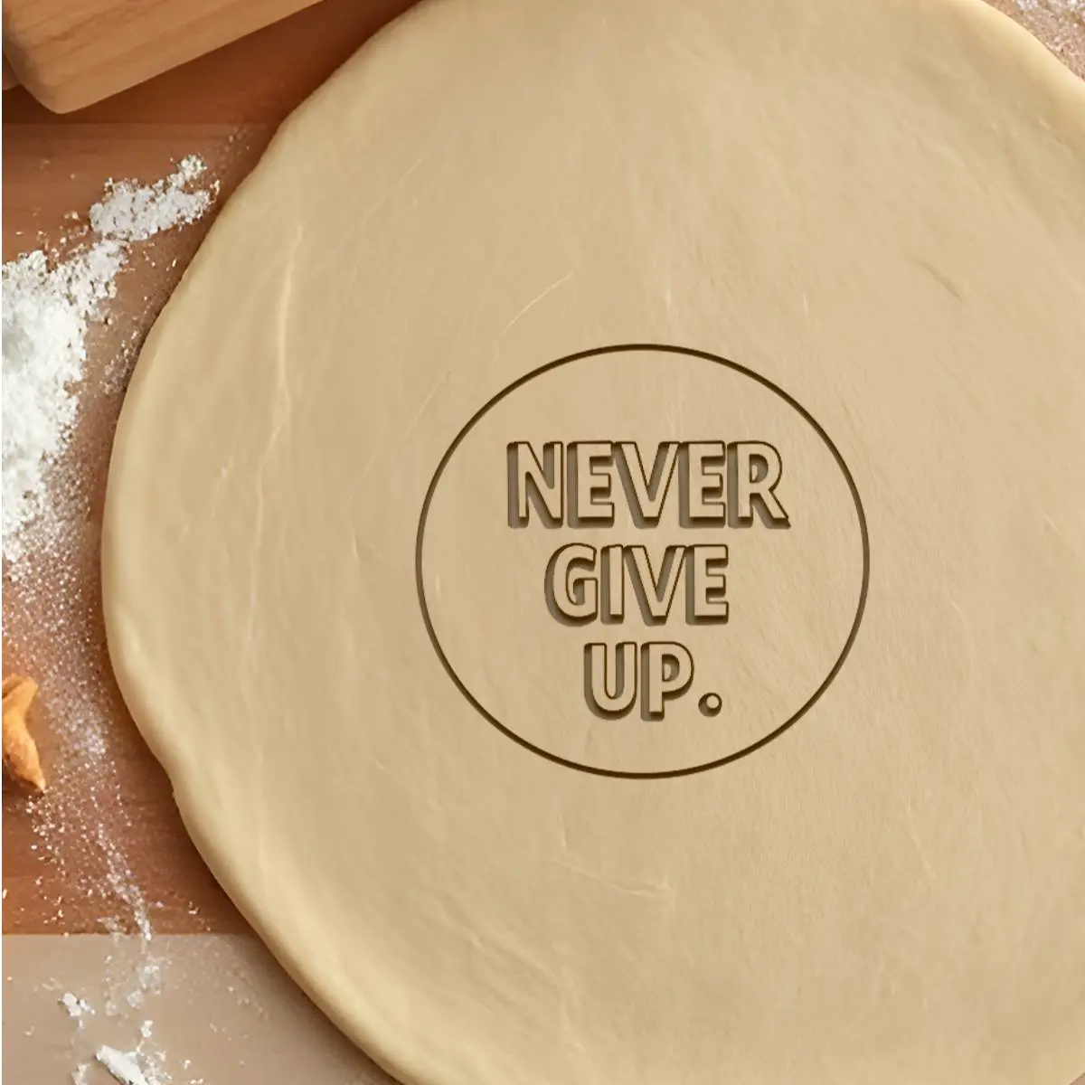 Tools & Spare Parts STL Download - Never Give Up Cookie Cutter, Biscuit ...