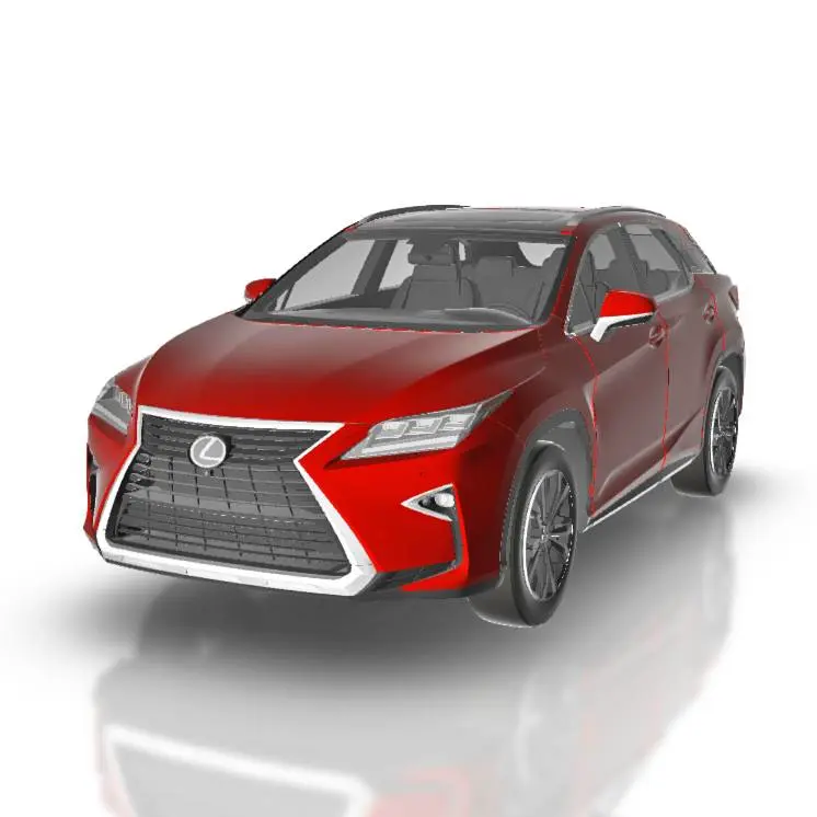 Vehicles & Machinery STL Download - Lexus RX350 Platinum 2018by 3DCARSALON