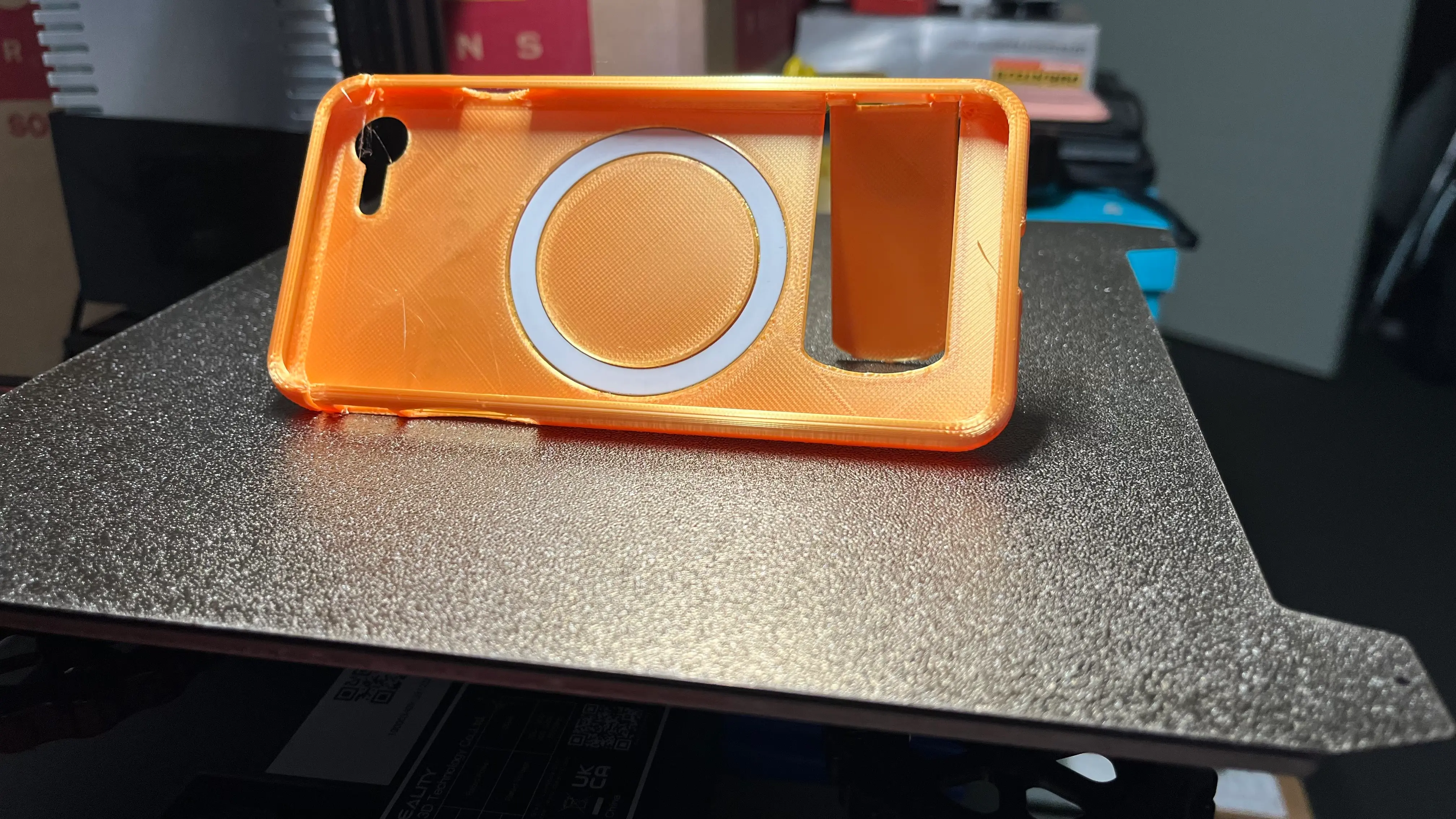 3D Printer Files | 3MF File | Iphone 8 Stand Case with MagSafe option- TL2-02 | Creality Cloud