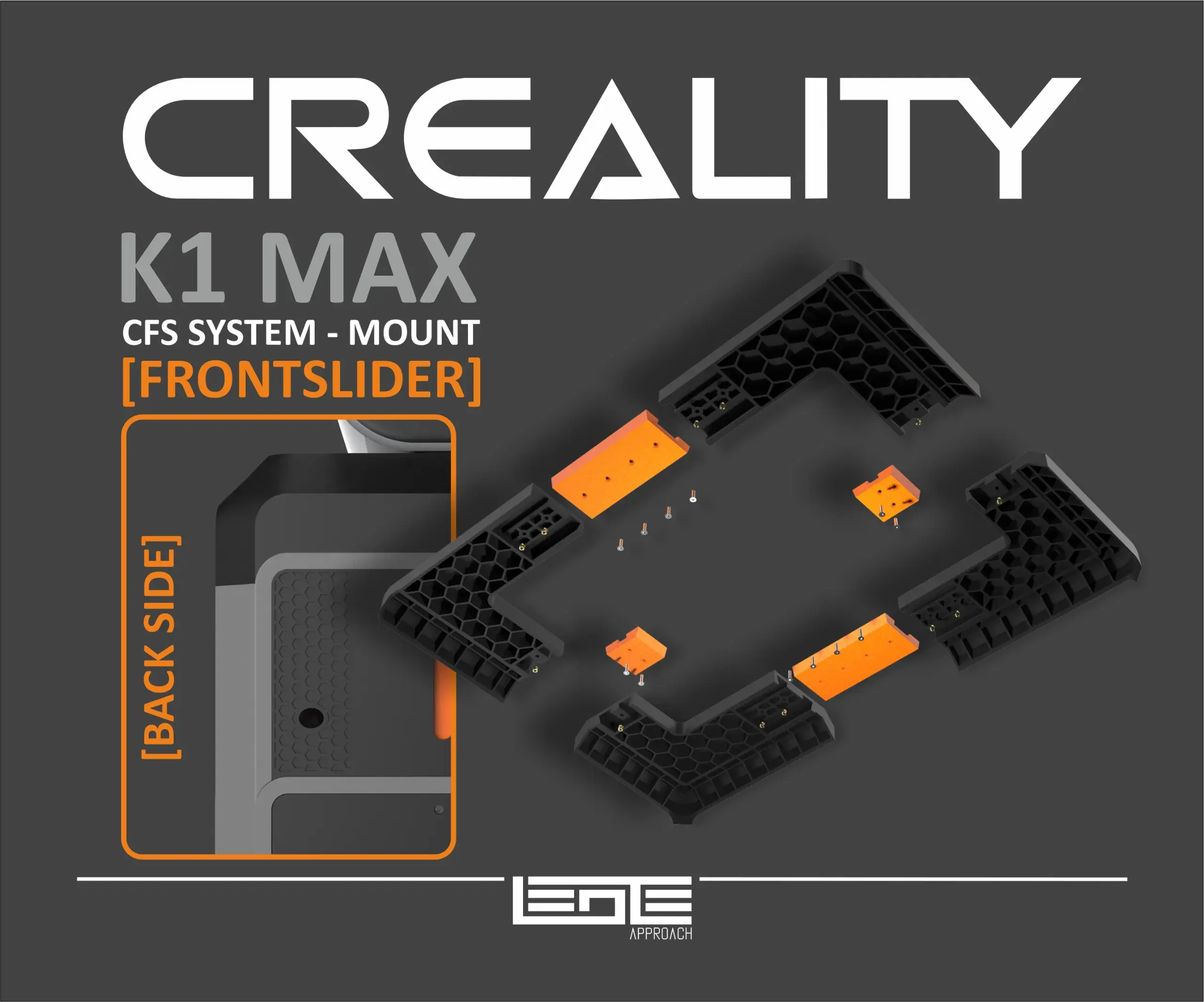 3D Printer Files | 3MF File | CREALITY K1max - CFS SYSTEM MOUNT V1.2 ...