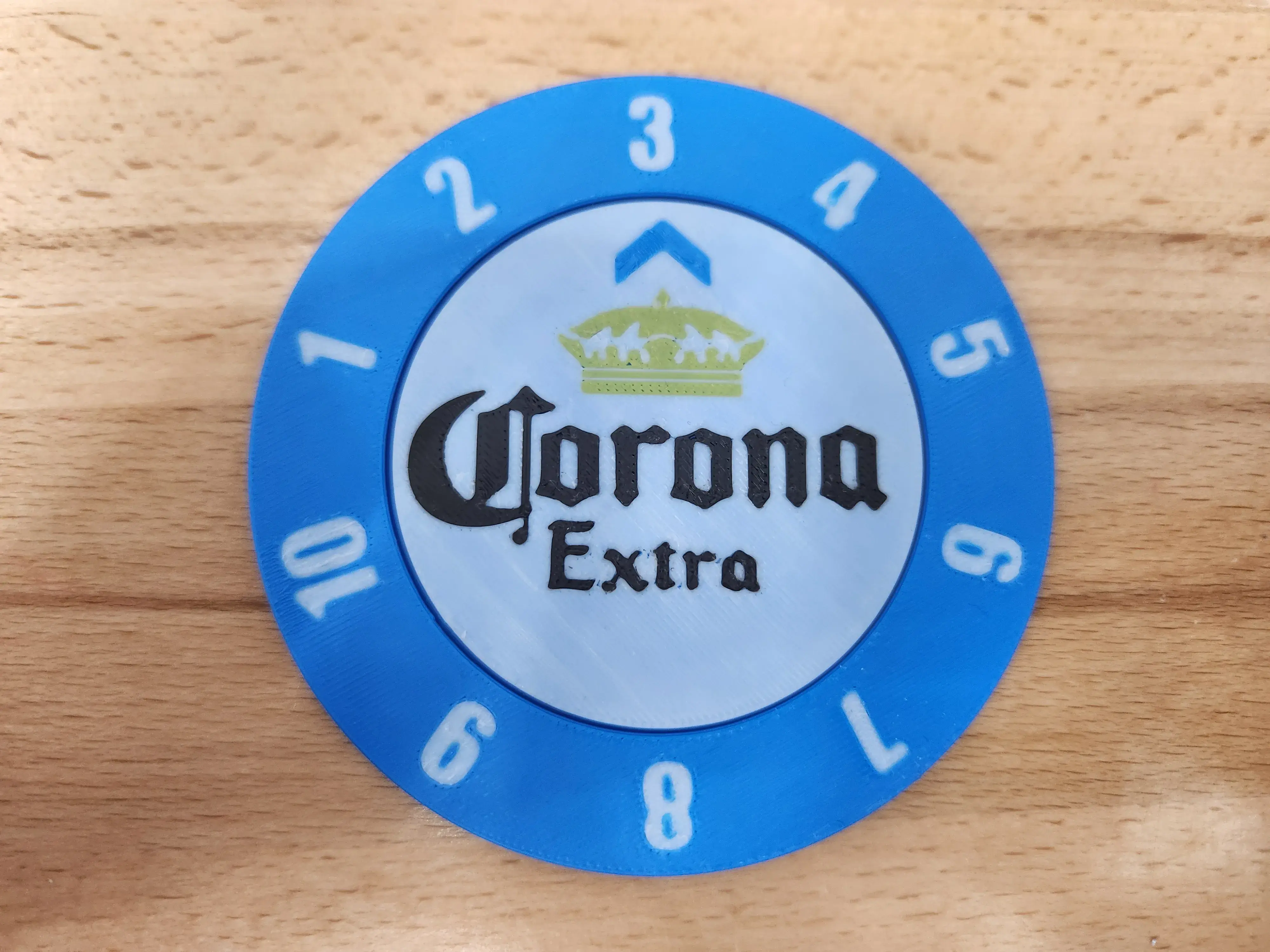 3D Printer Files | 3MF File | CORONA EXTRA DRINK COUNT COASTER (SINGLE ...