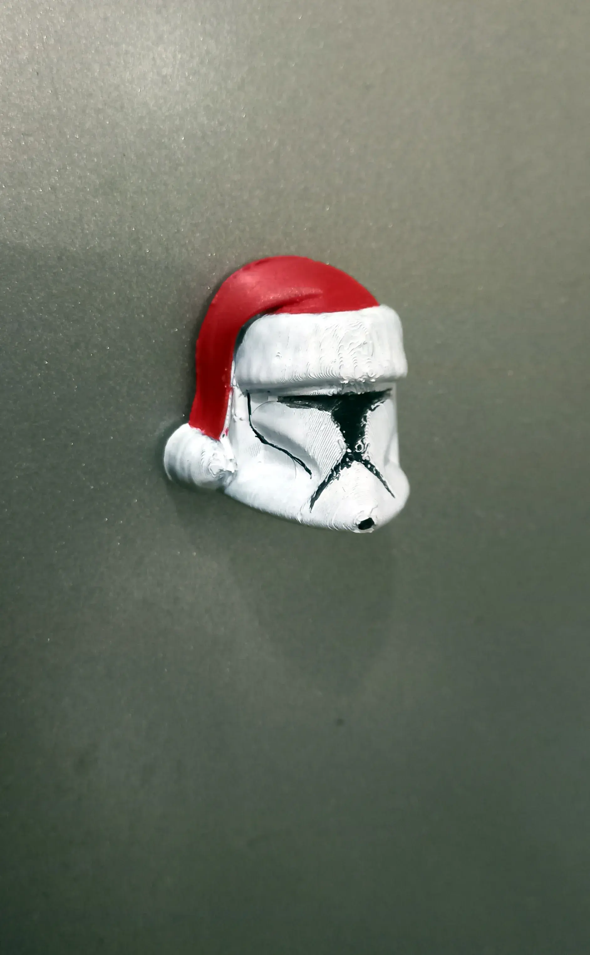 Other STL Download - santa Clone Trooper fridge magnet (print in place ...