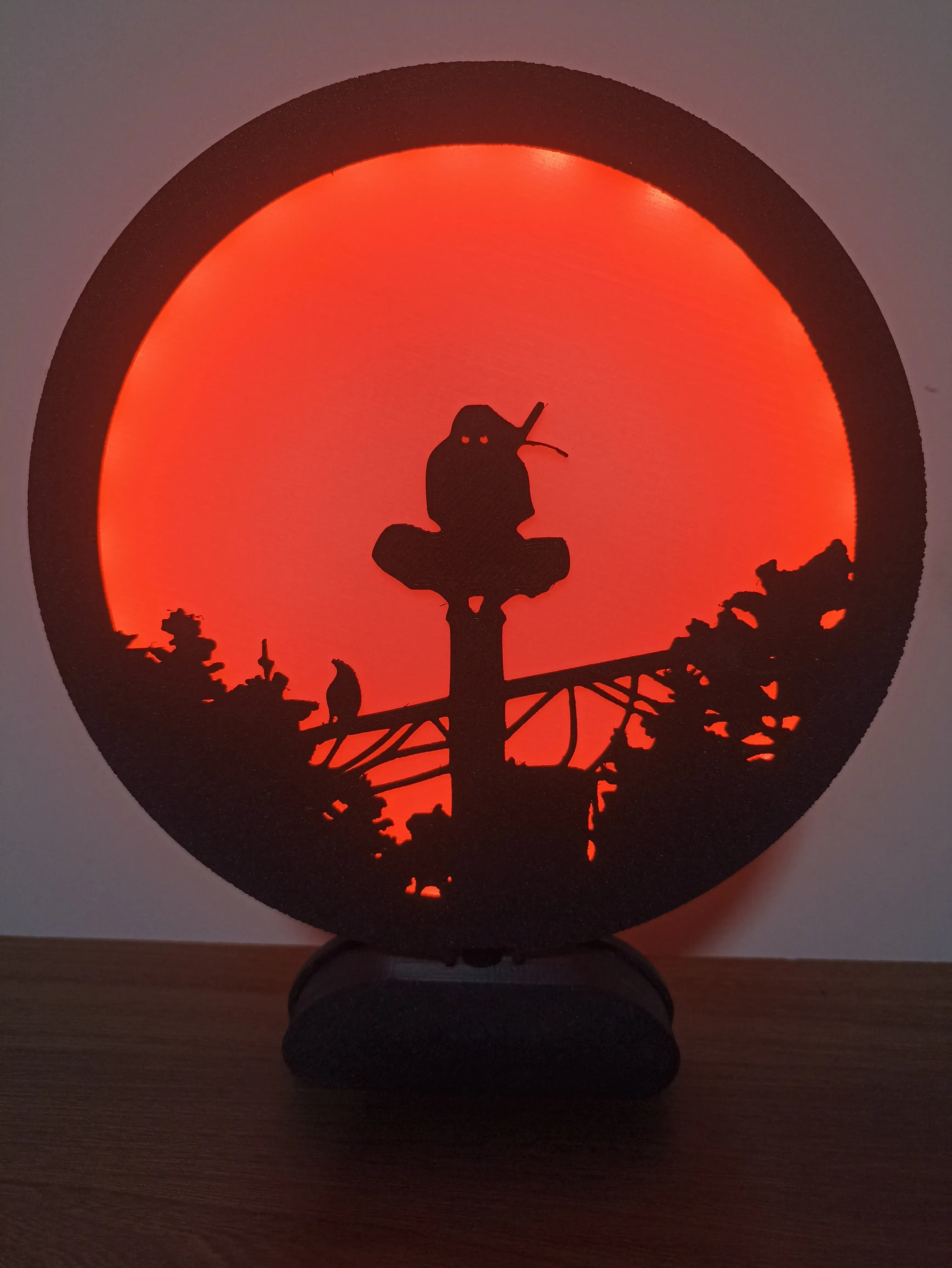 Itachi Naruto rotating lamp | 3D models download | Creality Cloud