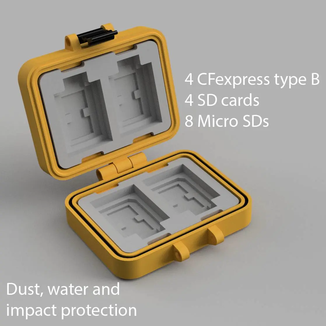 3D Printer Files | 3MF File | Multi Memory Cards Case | Creality Cloud