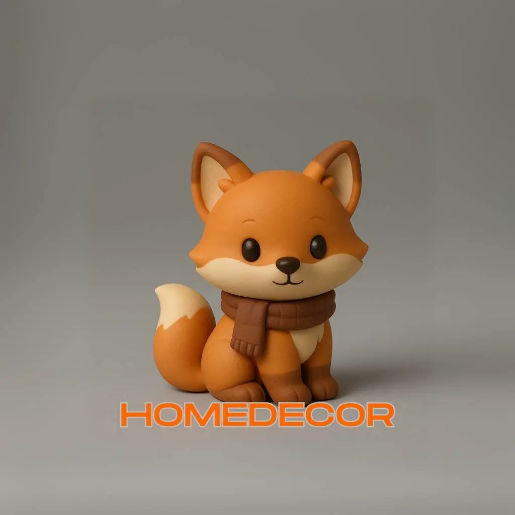 3D Printer Files | 3MF File | Cute Fox | Creality Cloud