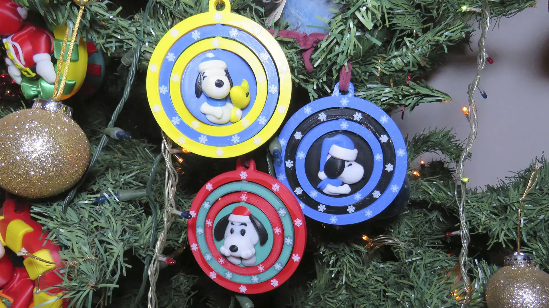 SNOOPY FAN ART SPHERES | 3D models download | Creality Cloud