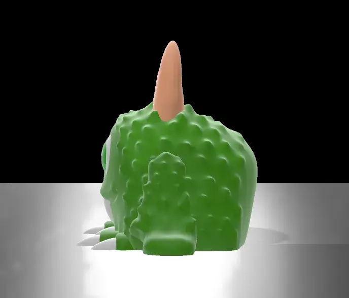 Characters & Creatures STL Download - Spiky Cartoon Monsterby Mr3DBeast