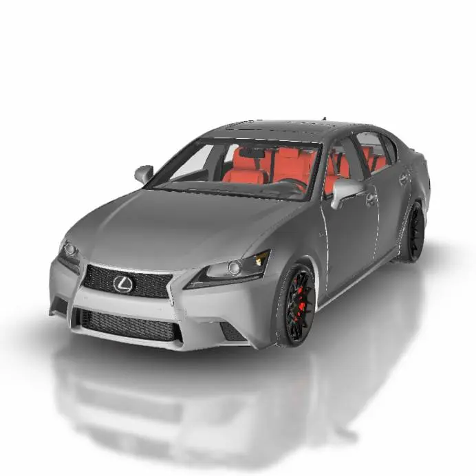 Vehicles & Machinery STL Download - Lexus GS350 F Sportby 3DCARSALON