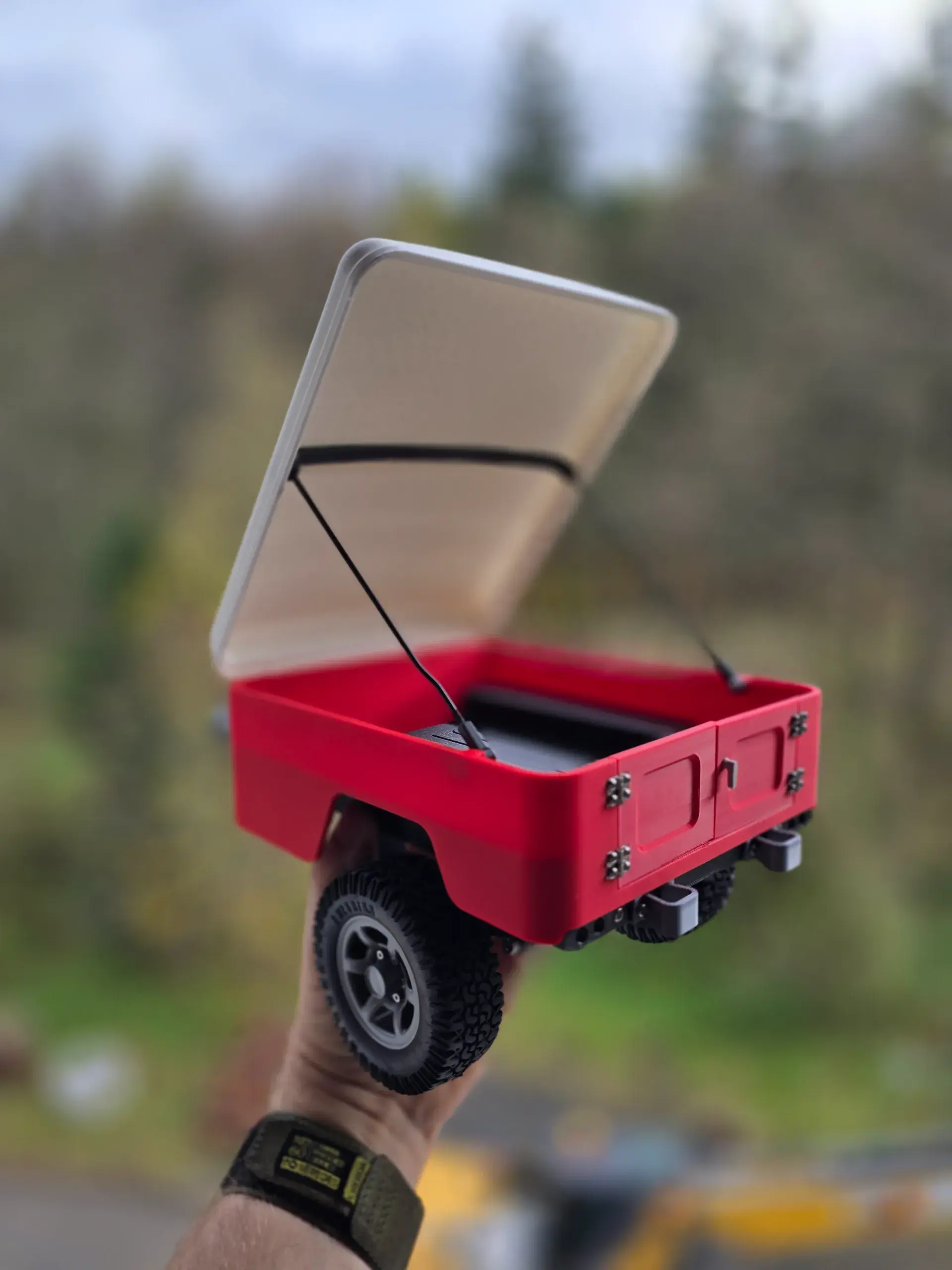 3D Printer Files | 3MF File | NBC.9 - 1:10 Scale trailer for crawlers ...