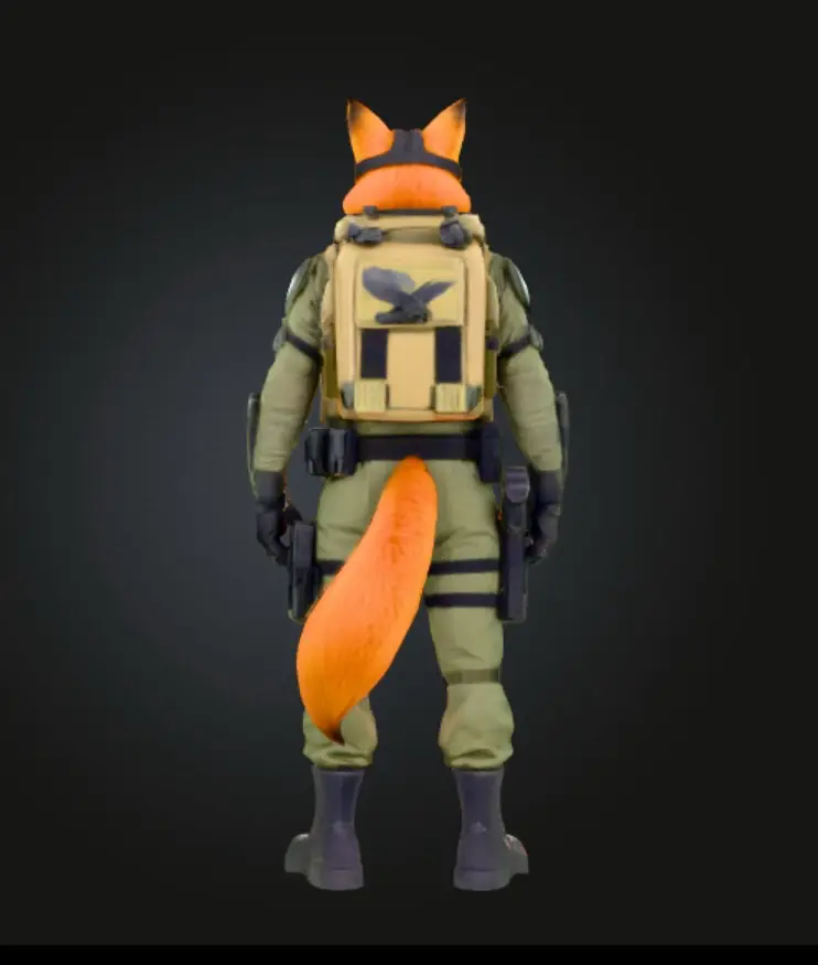 Characters & Creatures STL Download - Tactical fox 3by Foxtrot007