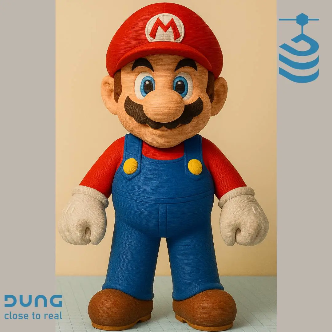 3D Printer Files | 3MF File | Mario Bross | Creality Cloud