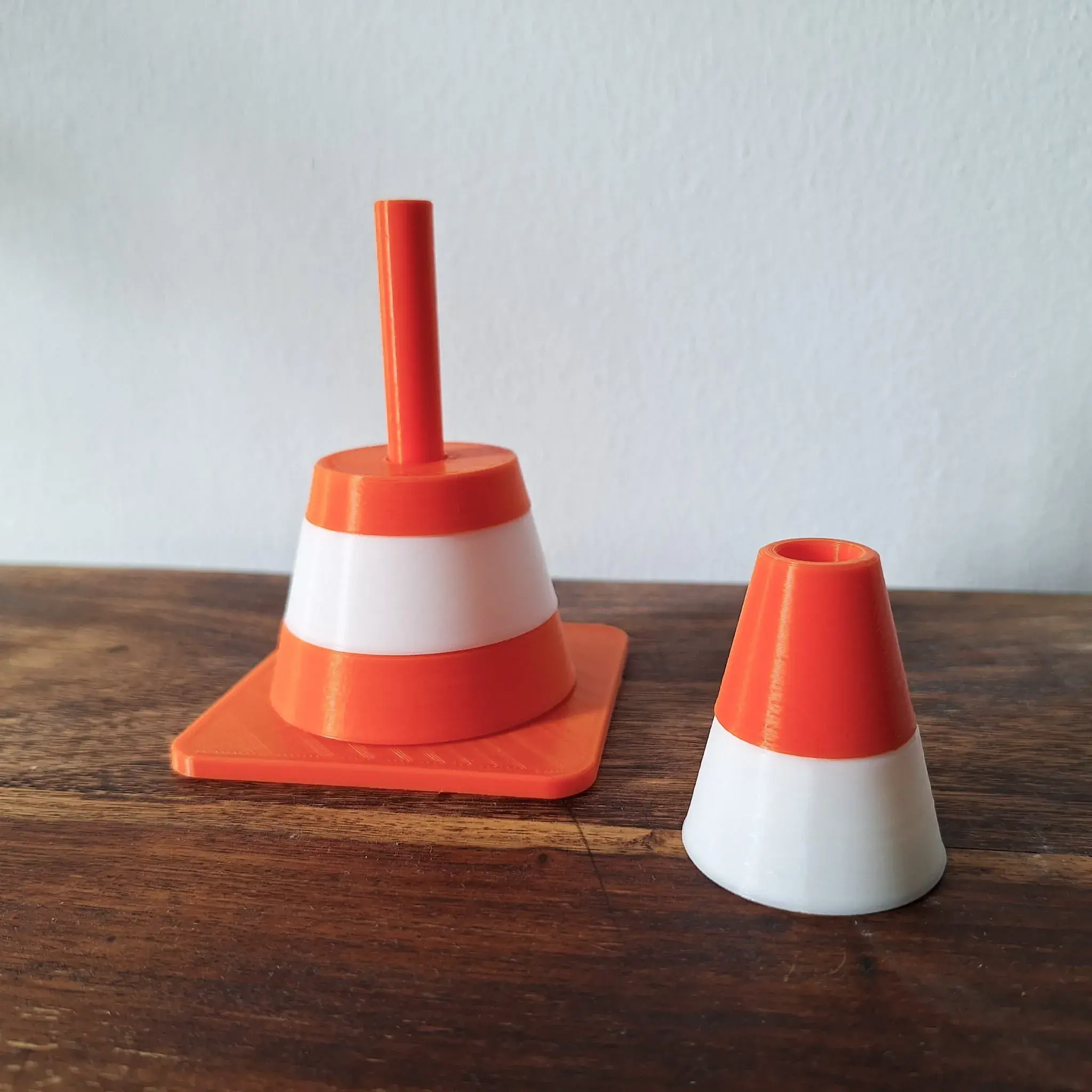 3D Printer Files | 3MF File | Traffic Cone: Stacking Toy | Creality Cloud