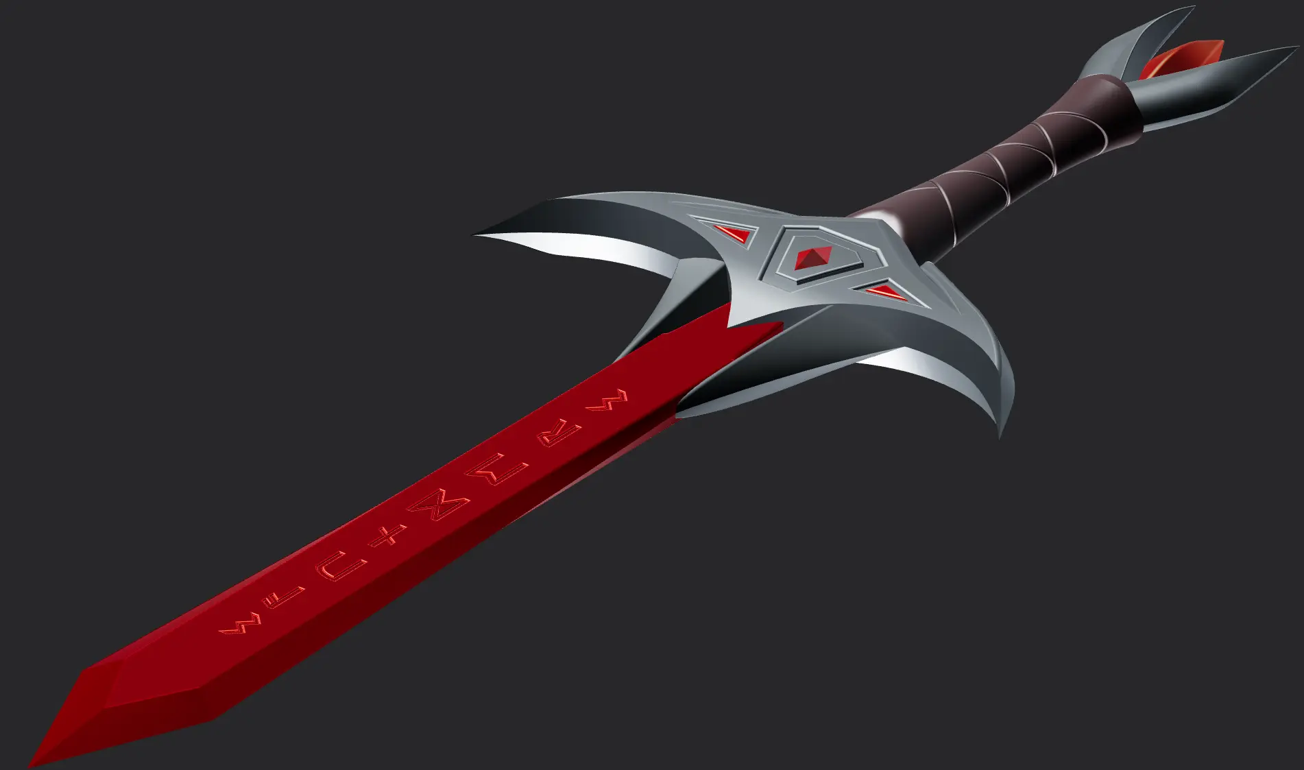 3D Printer Files | 3MF File | Flame sword | Creality Cloud