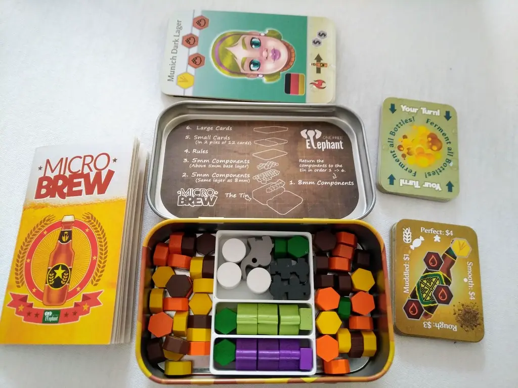 Free Board Games & Card Games STL Download - Microbrew Organizerby SMT_M 🦊