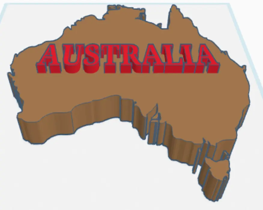 Free Other STL Download - Australia sign.by Dog 234