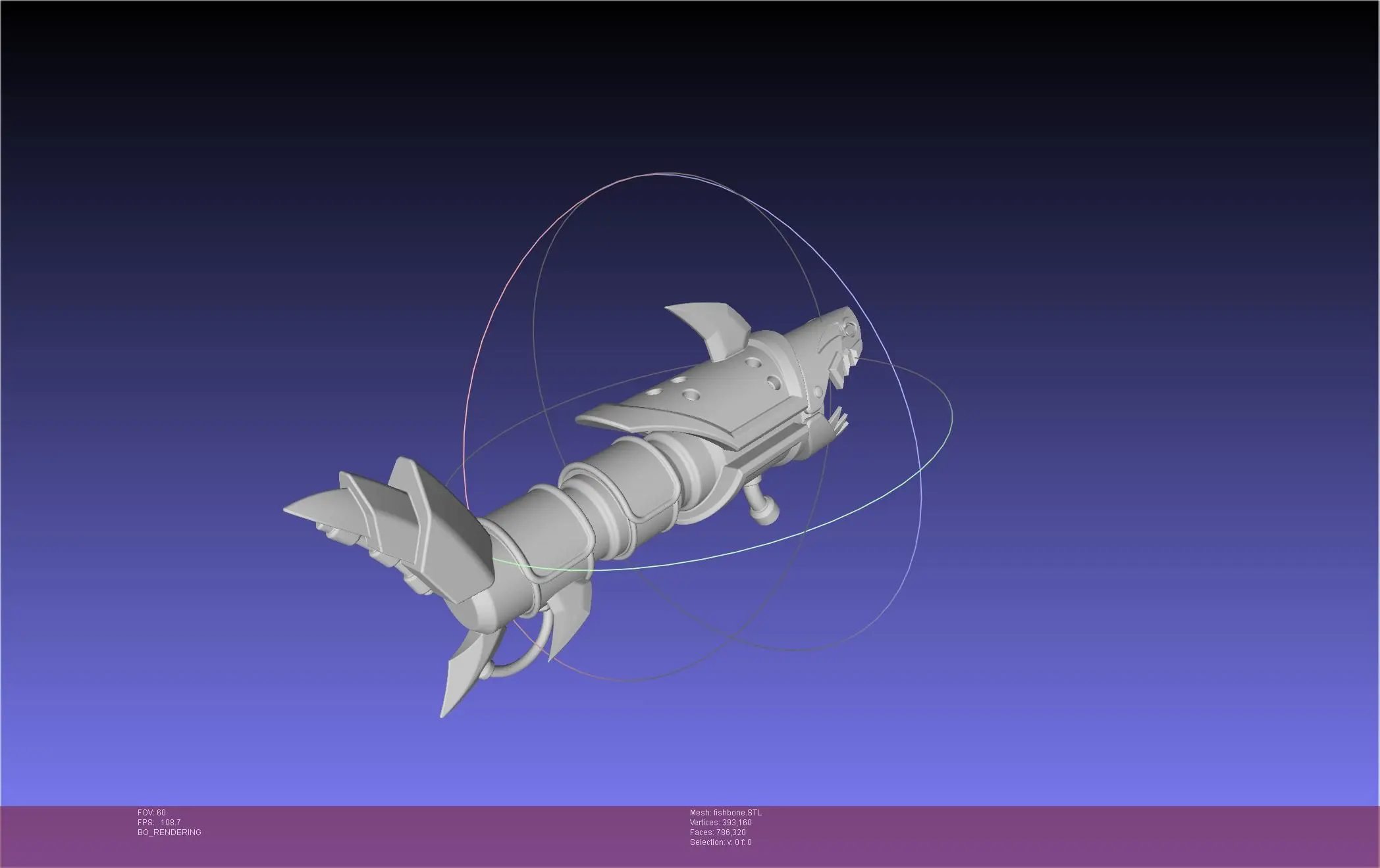 Cosplay STL Download - League Of Legends Jinx Fishbone Printable ...