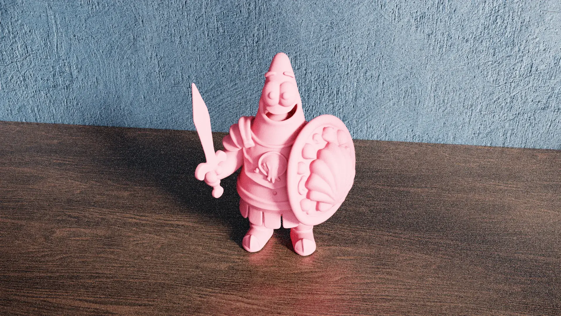 3D Printer Files | 3MF File | Gladiator Patrick Star | Creality Cloud