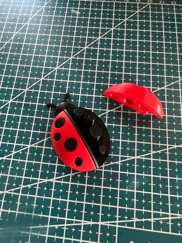 3D Printer Files | 3MF File | Ladybug Magnet | Creality Cloud