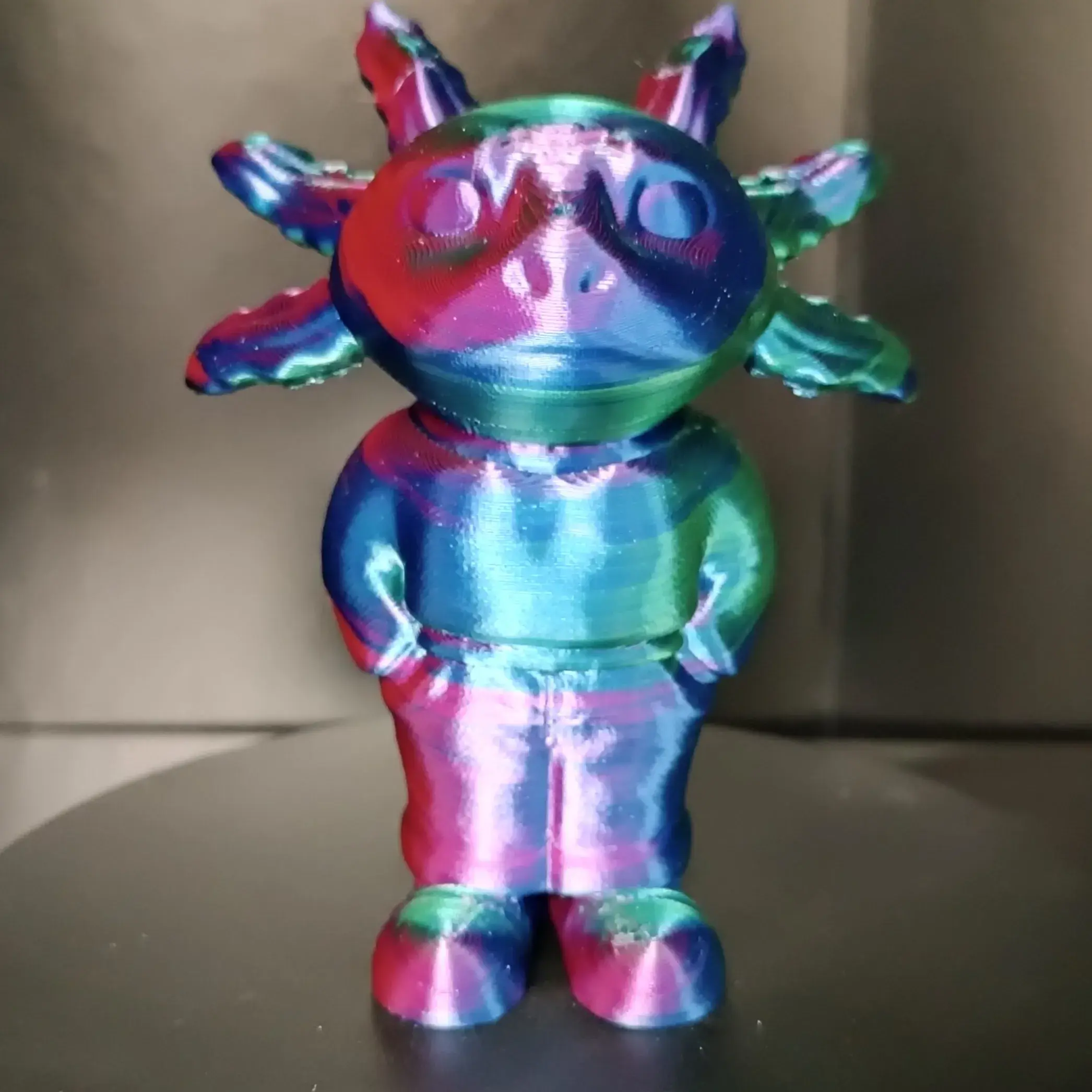 Characters & Creatures STL Download - Chill Axolotl, Chill Ajolote | Un ...