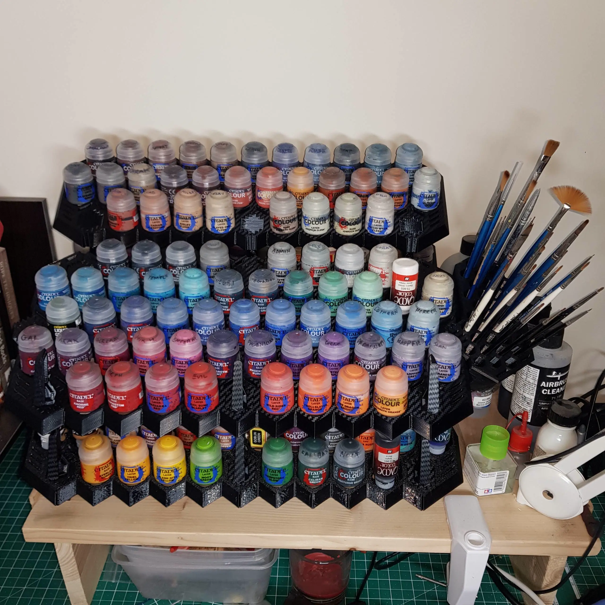 Other STL Download - Modular, Stackable Paint Rack (Vallejo,Scale75 ...