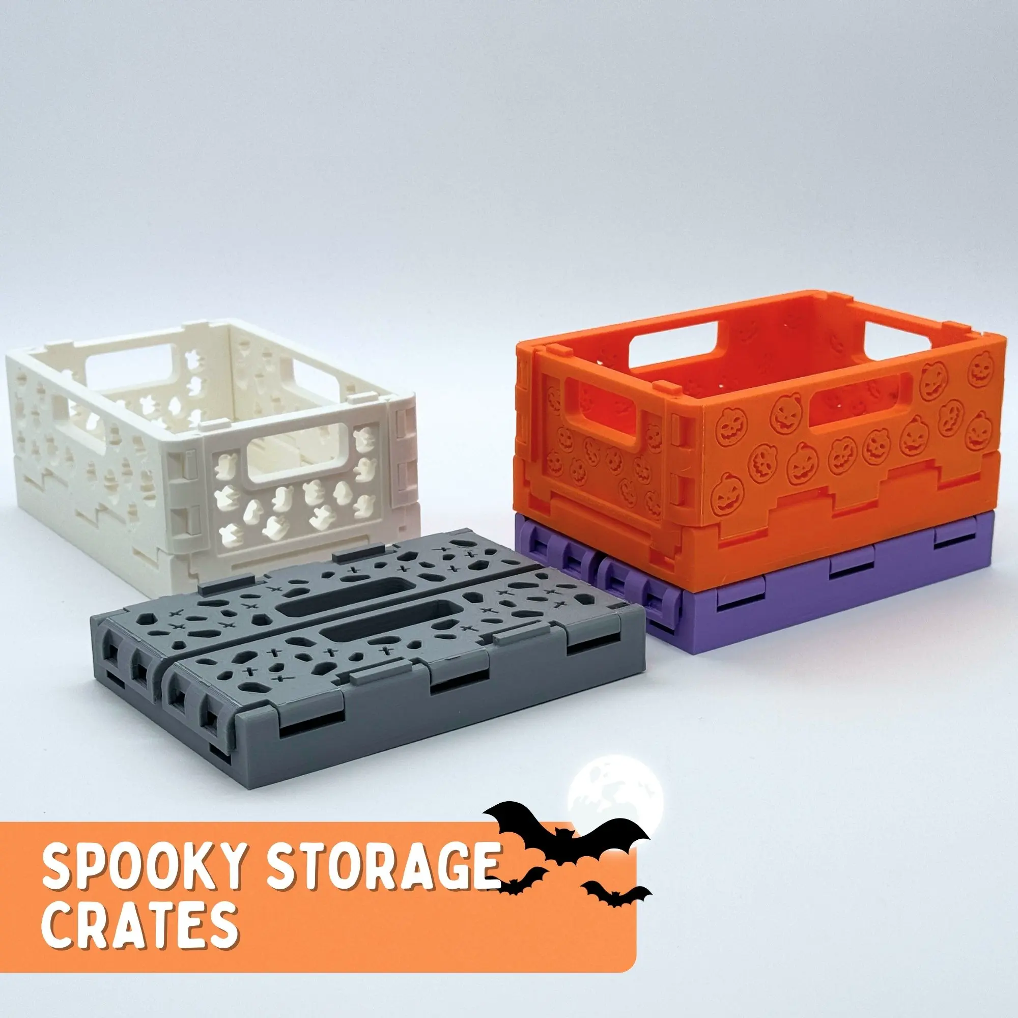 Home Decorations & Ornaments STL Download - 3D Printable Storage Crate ...
