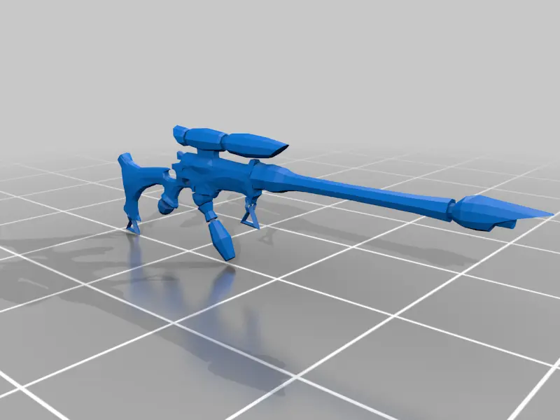 Free Miniature Games & Accessories STL Download - ranger rifle - space ...