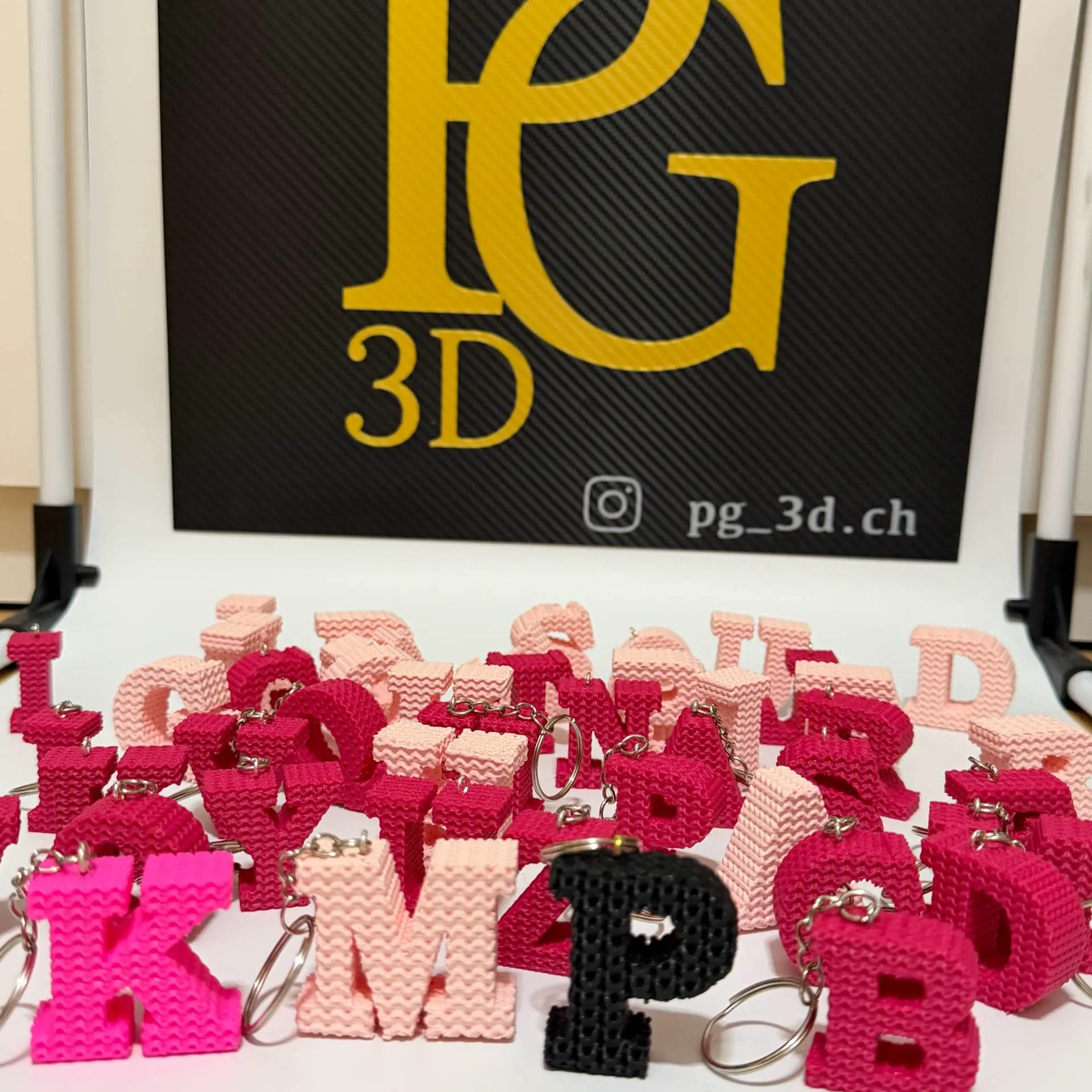 3D Printer Files | 3MF File | Letters Knitted alphabet | Creality Cloud