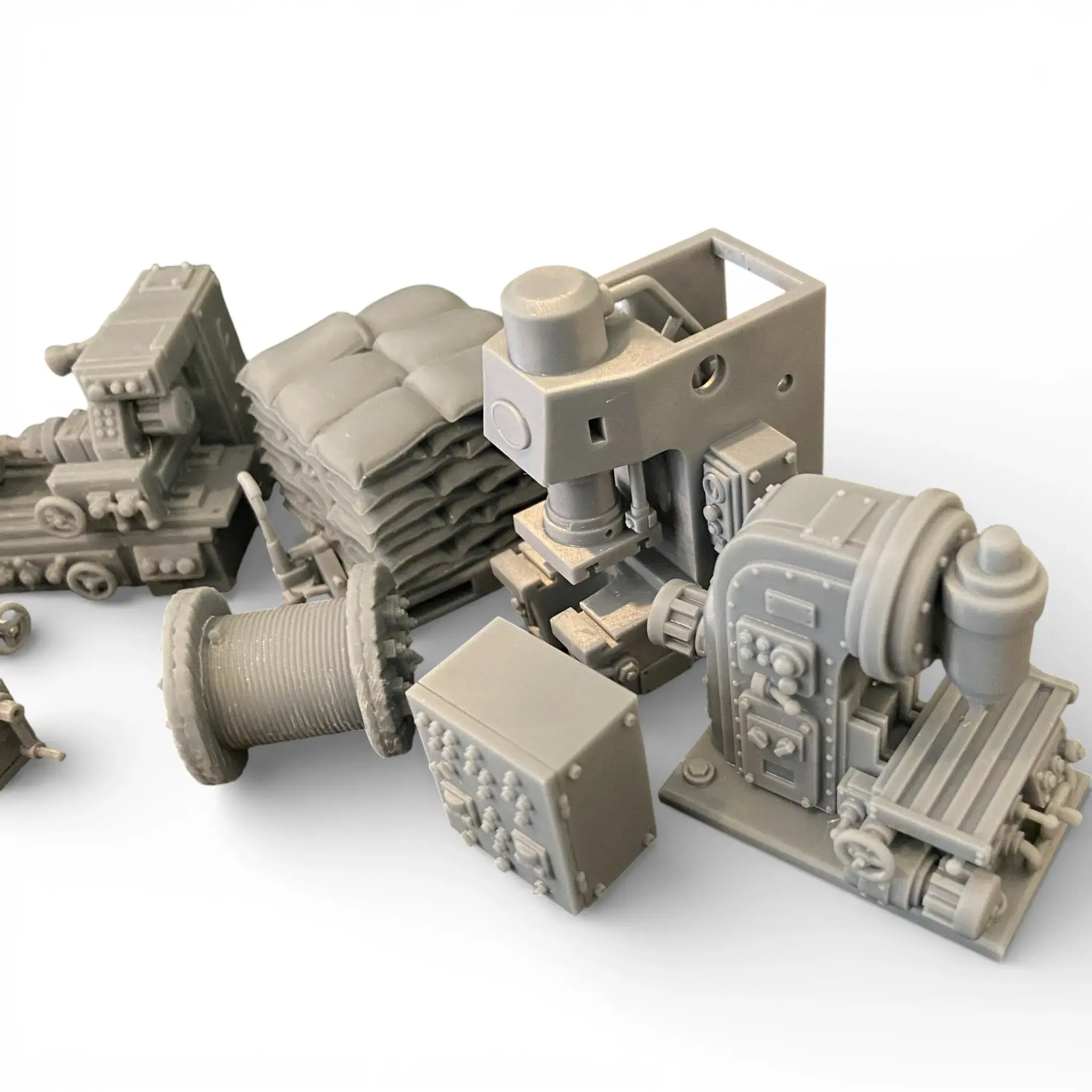 Props & Terrain STL Download - Factory Machinesby Tiny Furniture