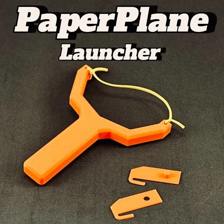 3D Printer Files | 3MF File | Paper Plane Launcher | Creality Cloud