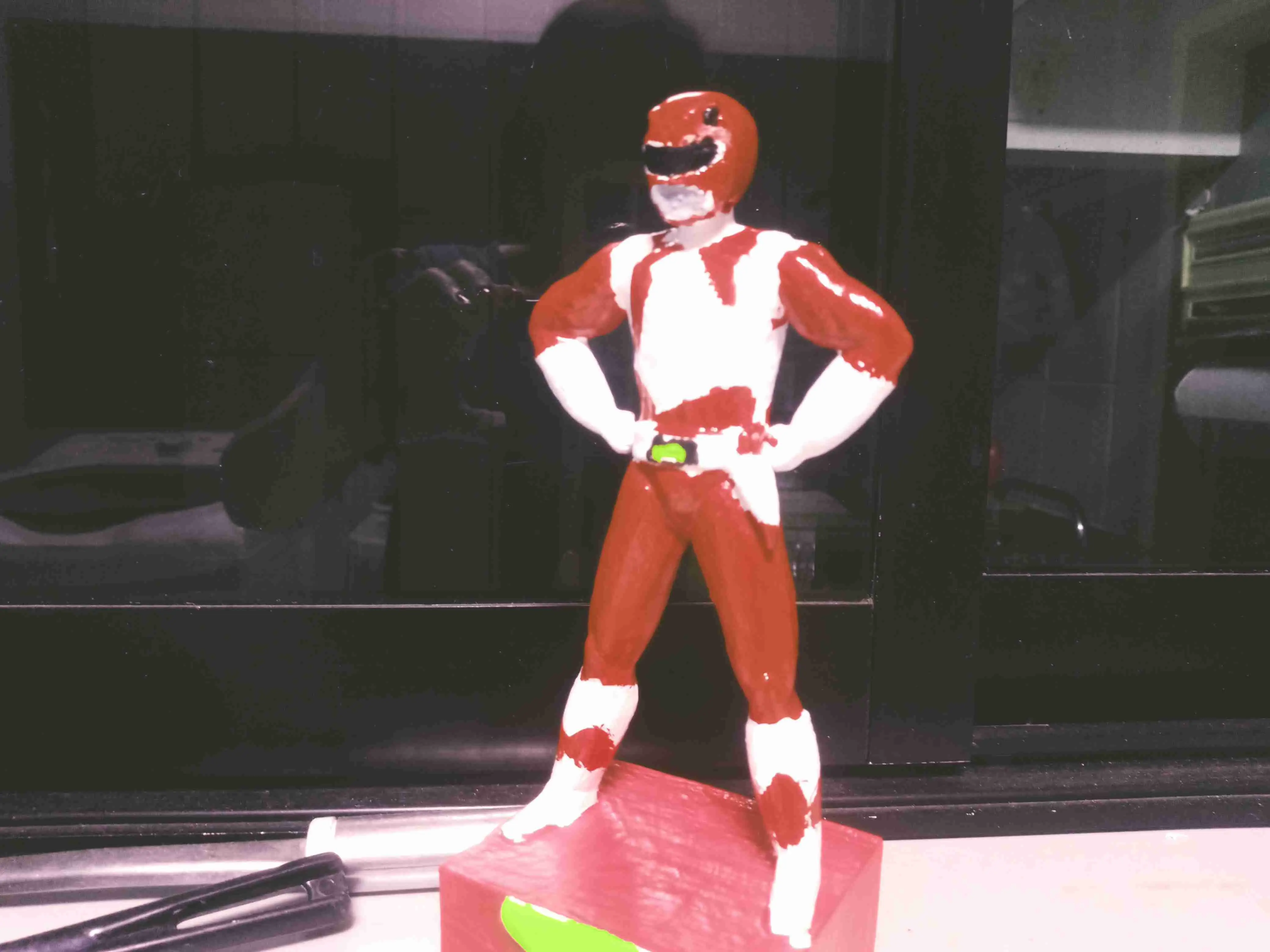 Free Characters & Creatures STL Download - Power Ranger - Vermelhoby ...