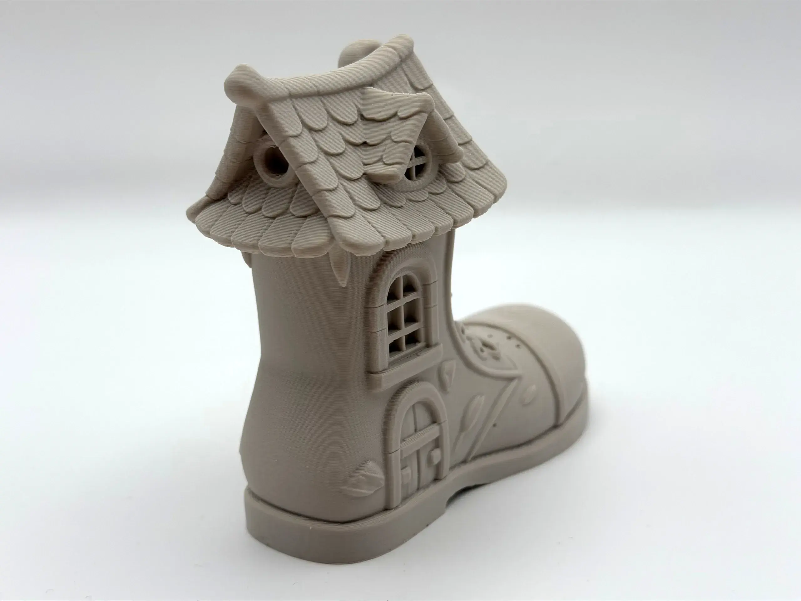 3D Printer Files | 3MF File | Whimsical Shoe Cottage | Creality Cloud