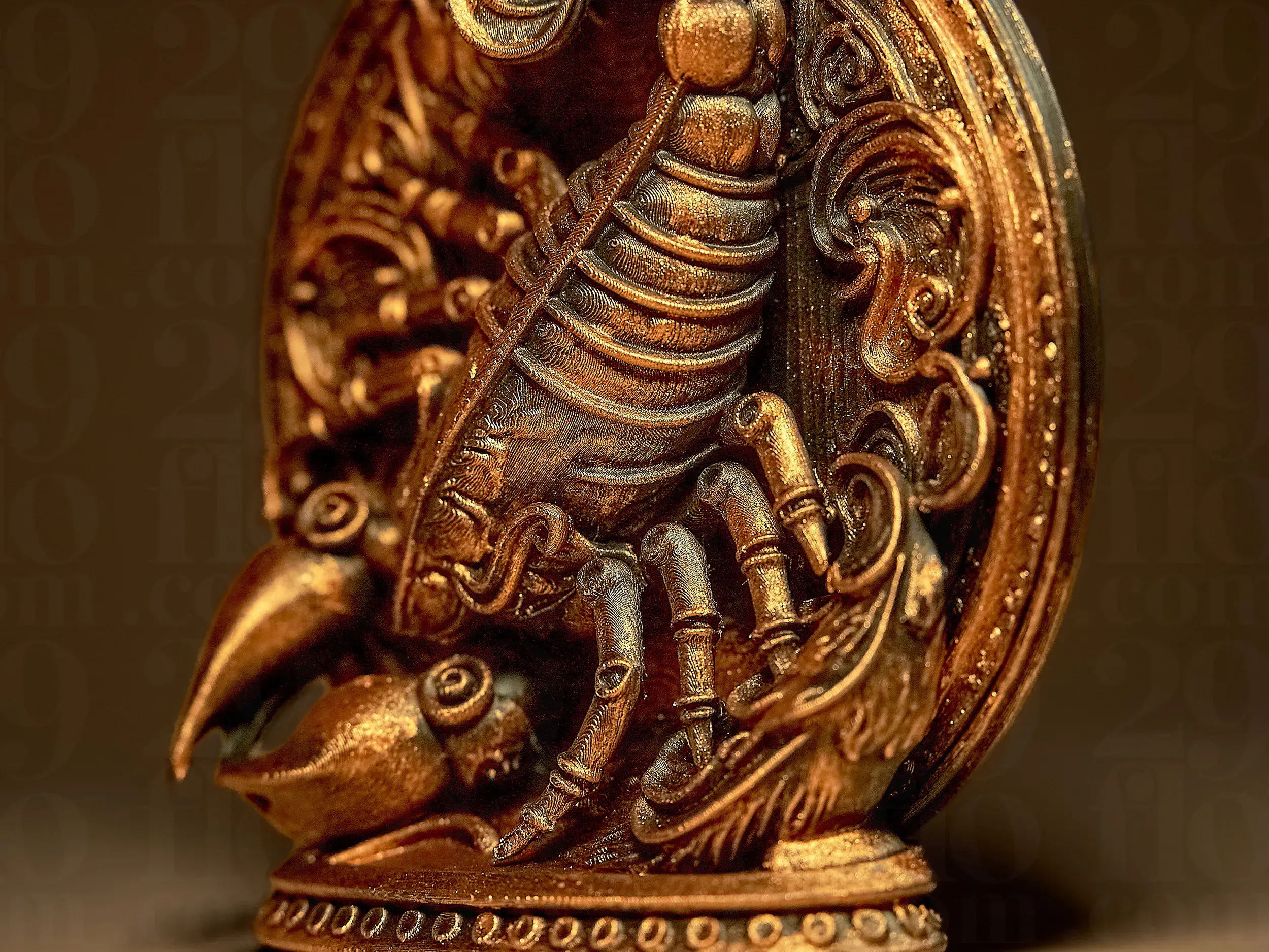 3D Printer Files | 3MF File | [8/12] SCORPIO - THE SCORPION - Zodiac ...
