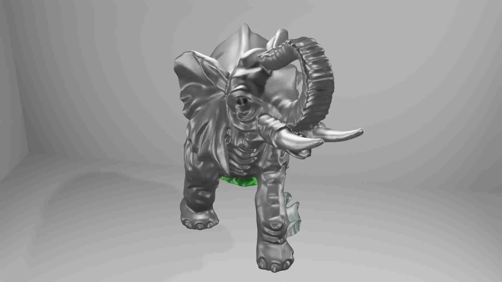 3D Printer Files | 3MF File | Elephant on grass | Creality Cloud