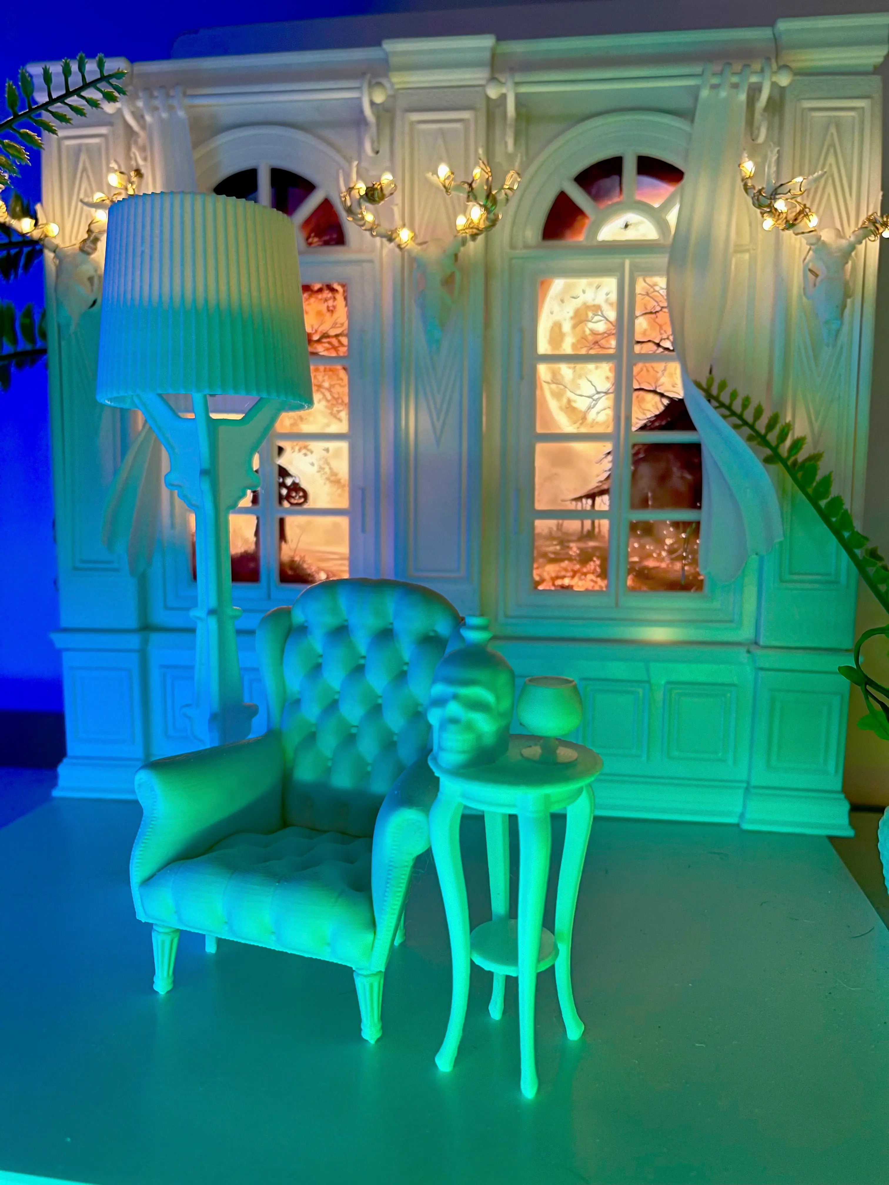 Lighting & Lamps STL Download - MANSION INTERIOR (PROPS)by Oasis3dlab