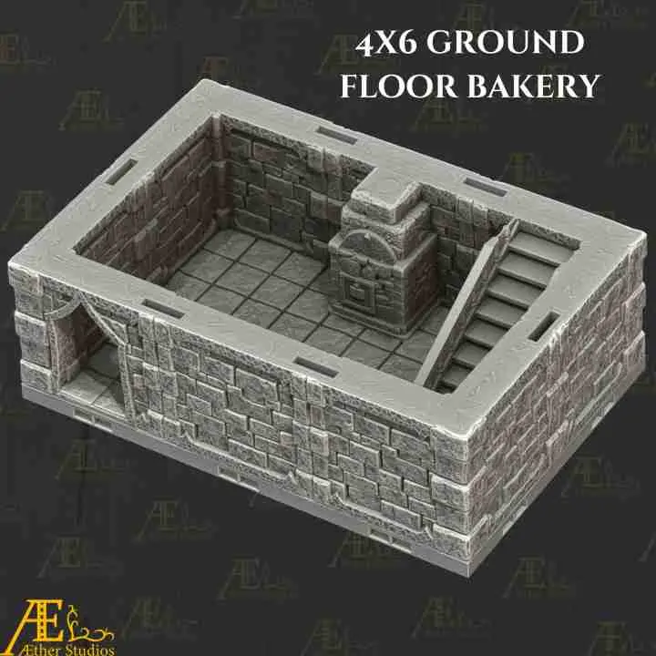 Characters & Creatures STL Download - AEDARK05 - Dark Bakeryby Aether ...