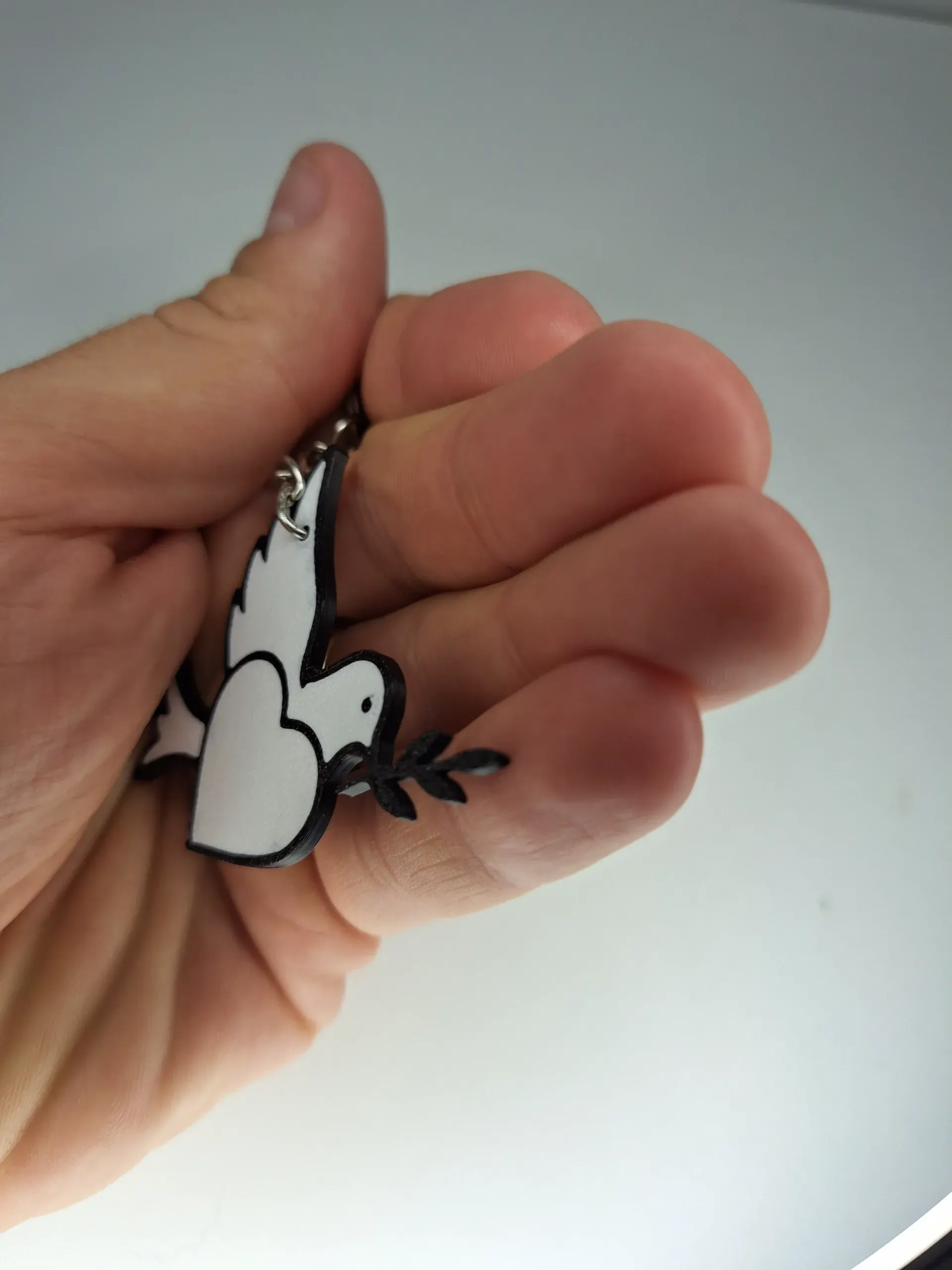 3D Printer Files | 3MF File | Dove keychain | Creality Cloud