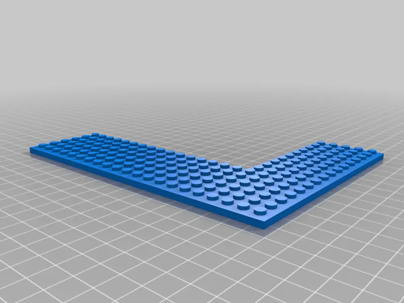 3D Printer Files | 3MF File | Building Block base plate Letters ...