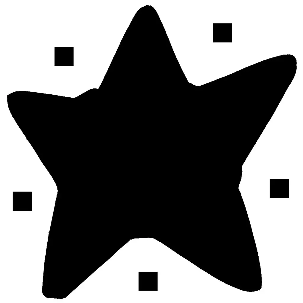 120 Staryu stencil + 2D | 3D models download | Creality Cloud