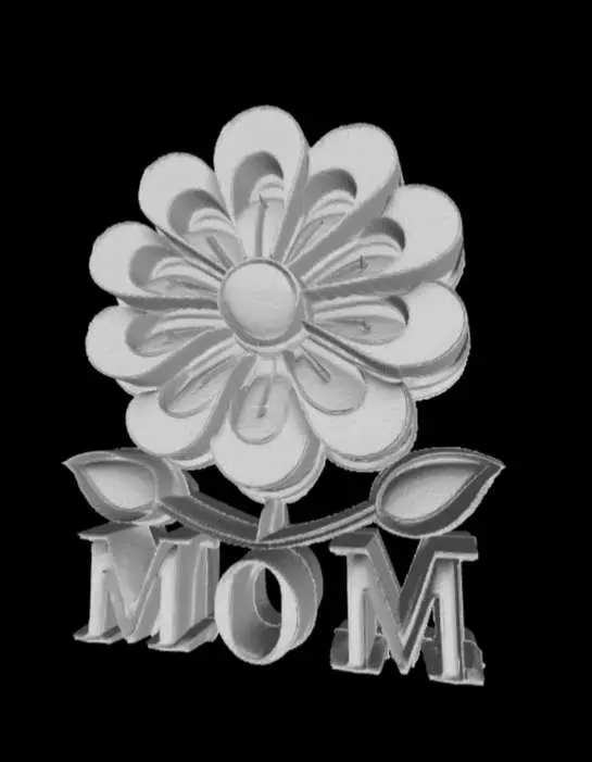 3D Printer Files | 3MF File | MOM Flower | Creality Cloud