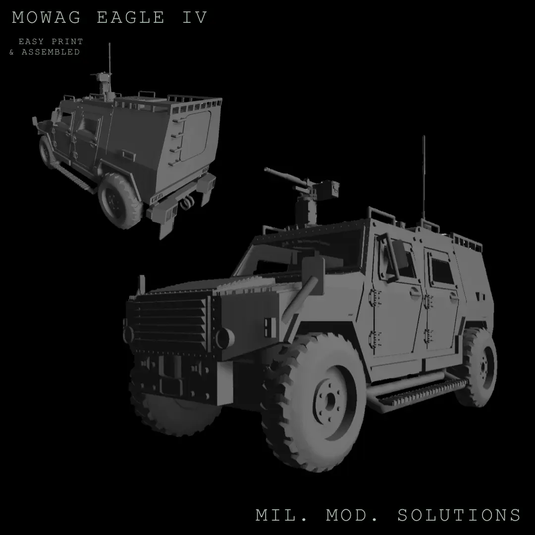 Mowag Eagle IV | Download de modelos 3D | Creality Cloud